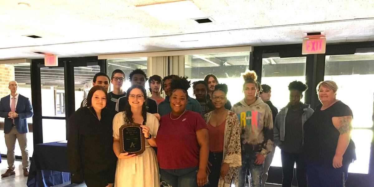 Appomattox County High School educator receives ‘Teacher of the Year’ award Appomattox County High School educator receives ‘Teacher of the Year’ award